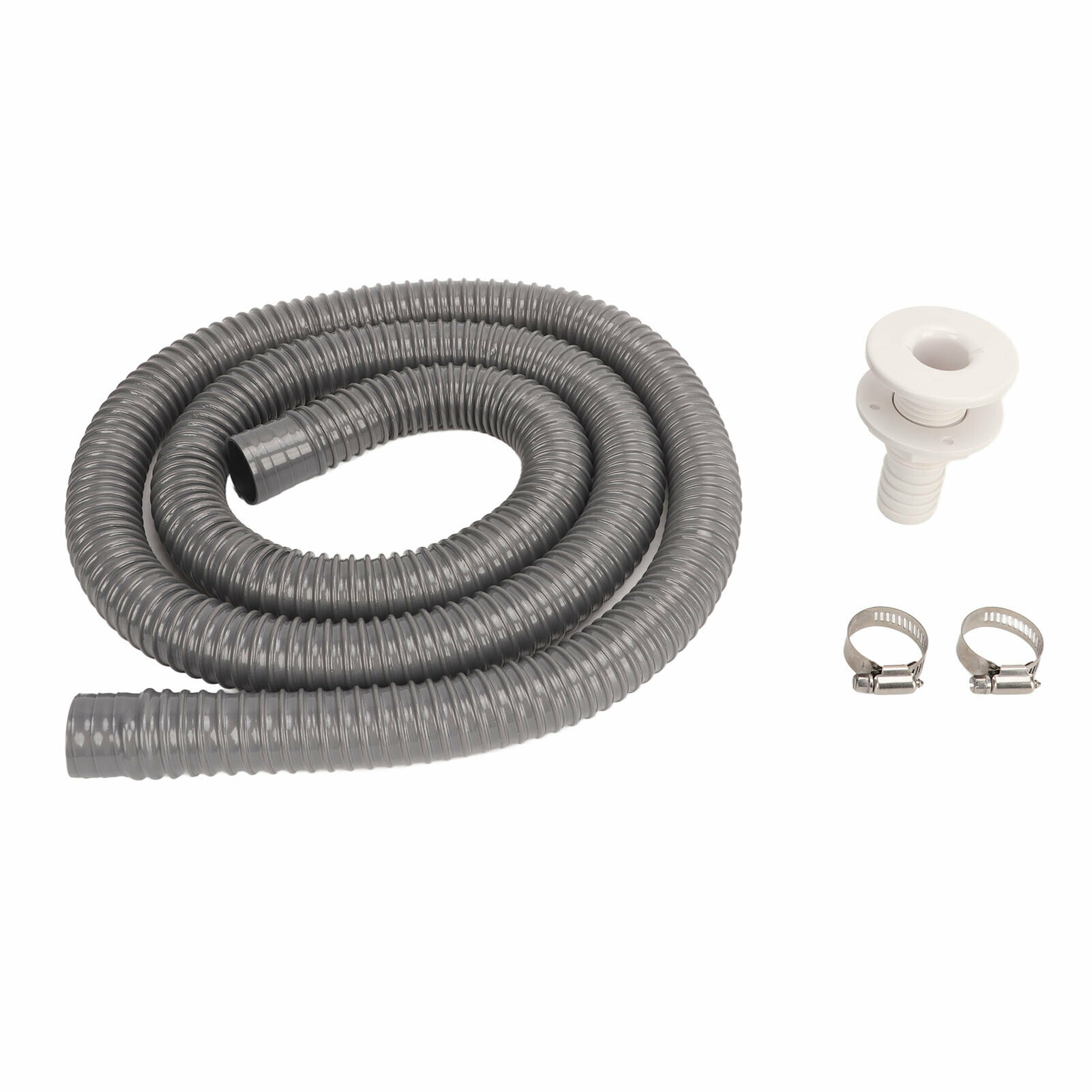 Bilge Pump Installation Kit 1 1/8in Dia Leakproof Thru Hull Fitting Hose for Marine Boat