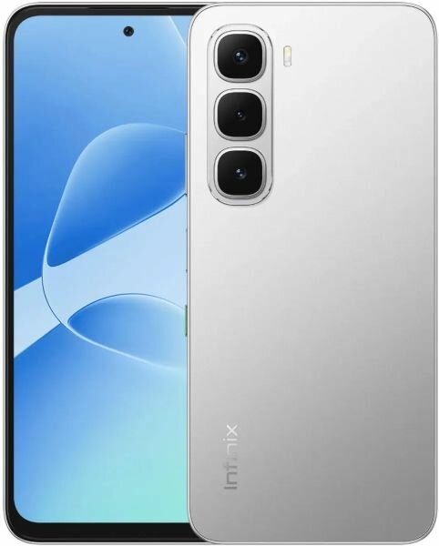 Смартфон Infinix Hot 60i 8/256GB Silver (Серебристый) (CAU)