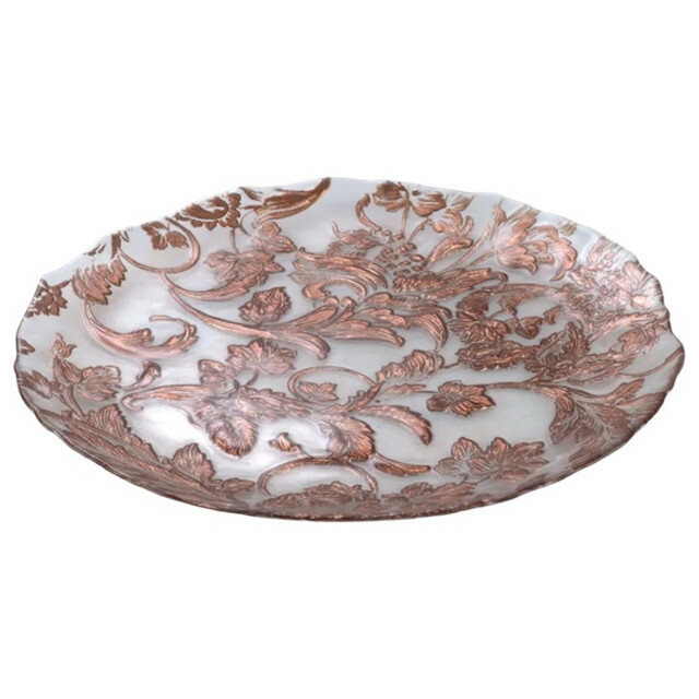 AKCAM Версаль десертная тарелка 21 см из стекла - элегантная посуда для сервировки