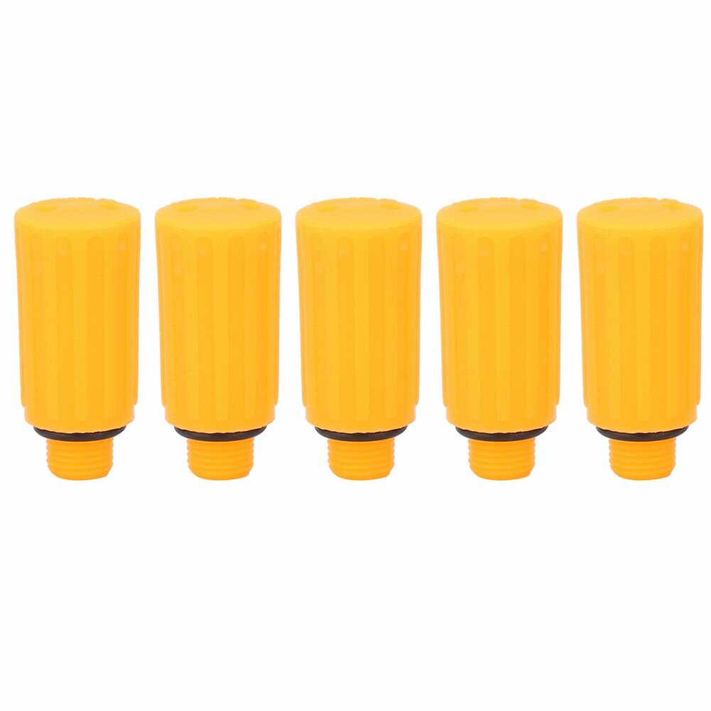 5 шт, 9 мм, оранжевый дыхательный стержень, вентиляционная крышка, аксессуары для насоса воздушного компрессора