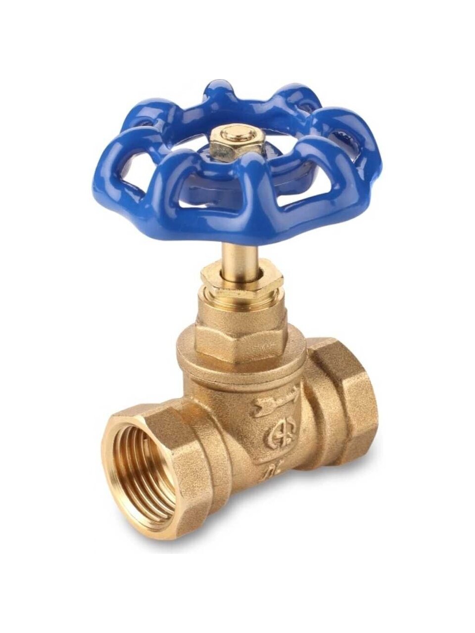 Вентиль для воды AquaLink 1/2 дюйма, г-г, синий, запорная арматура Китай