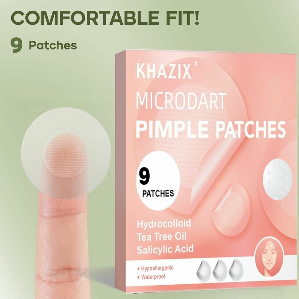 9шт Патчи с микроиглами от акне