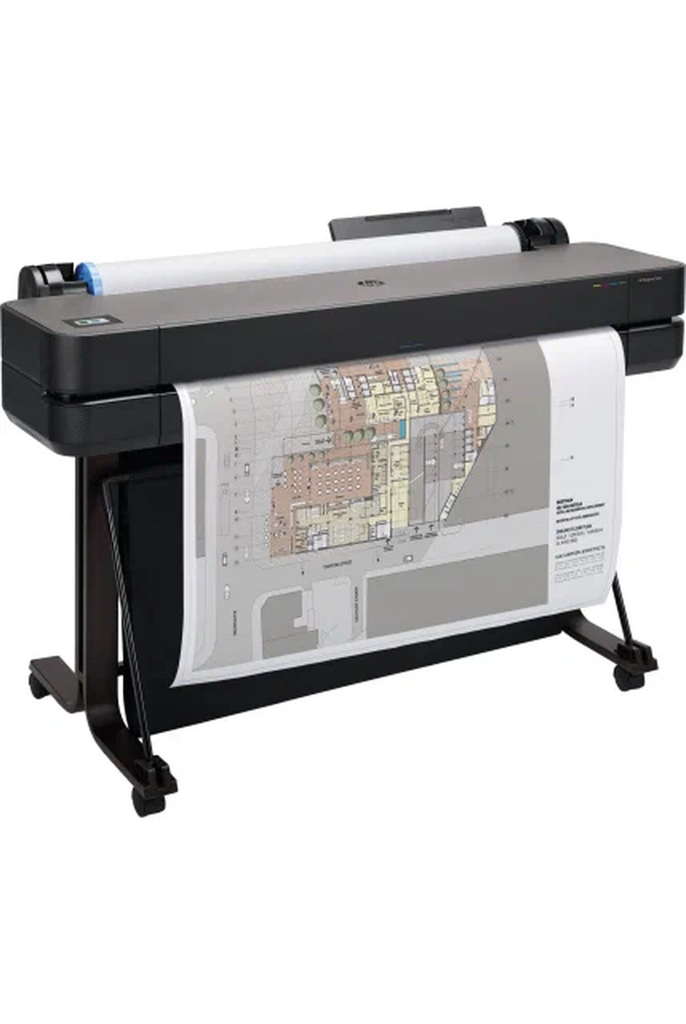 Плоттер HP Designjet T630 5HB11A, струйный, A0, 1200x2400 dpi, полистовая и рулонная подача