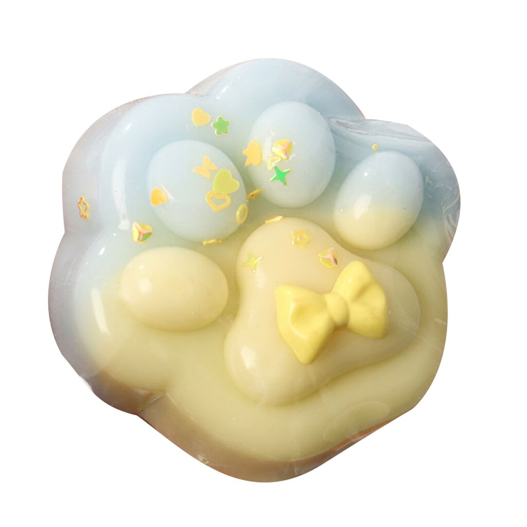 Сжимающие Кошачьи Лапы Медленно Поднимающиеся Эластичные Кошачьи Лапы Антистрессовая Игрушка для Офисного Отдыха