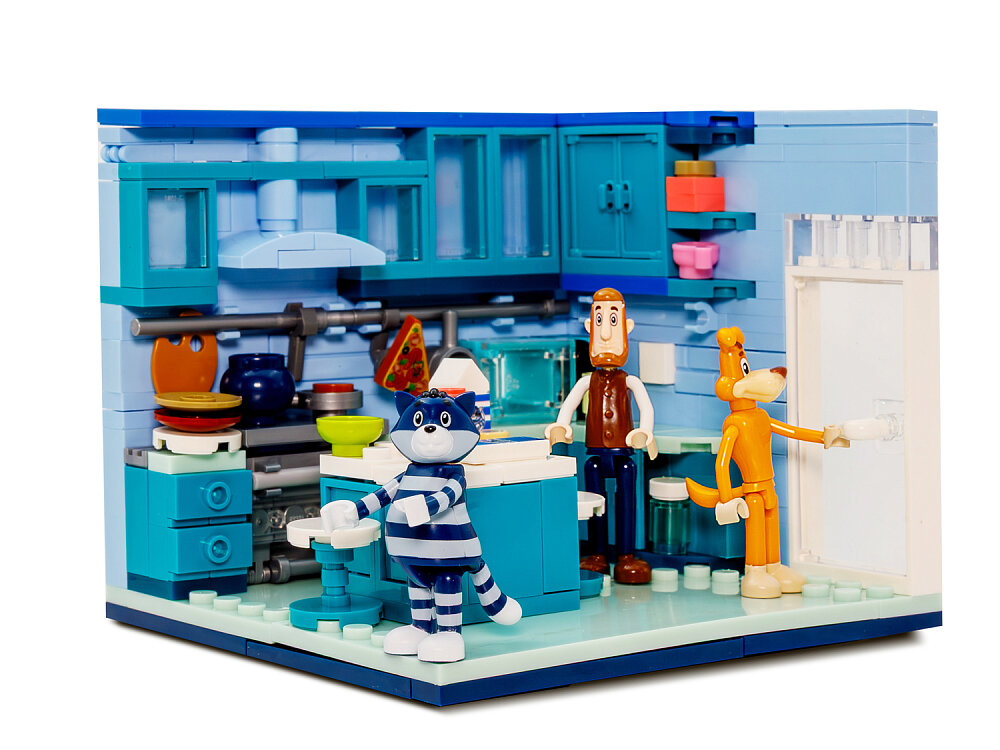 Фигурка Союзмультфильм 50506 Конструктор Простоквашино Папа на кухне