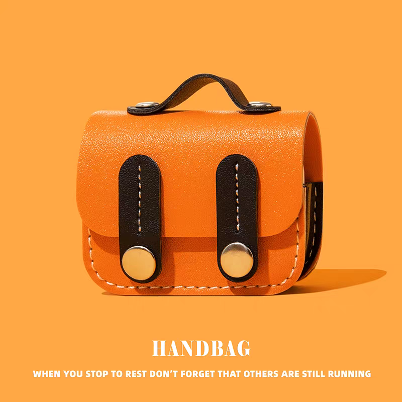 Защитный чехол для наушников Xiaomi Buds 5 Pro，Симпатичный школьный ранец коричневого цвета