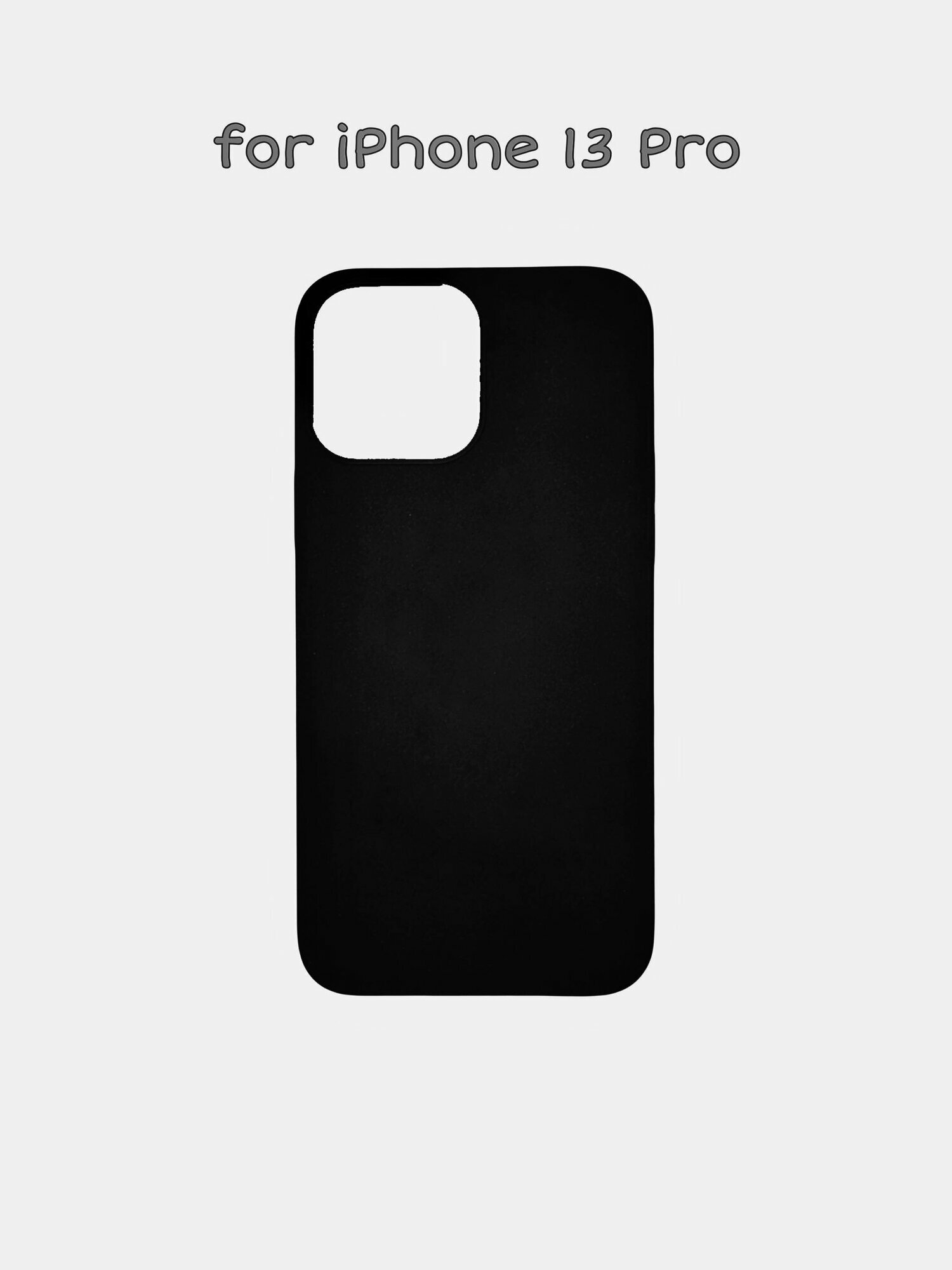 Клип-кейс Red Line Ultimate, для iPhone 13 Pro, силиконовый, ударопрочный, чёрный