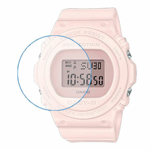 Скрин Мобайл защитный экран для часов Casio BGD-570-4 из нано стекло 9H