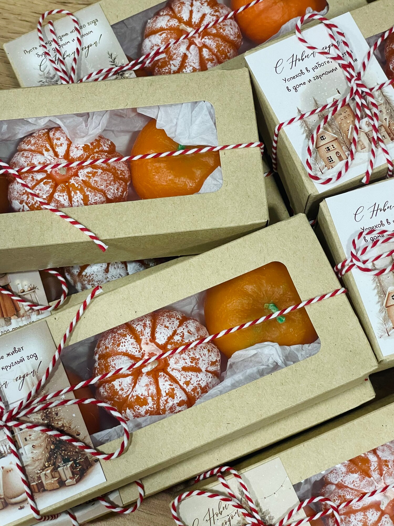 Свеча интерьерная, ароматизированная, в подарочной упаковке, 3 шт.