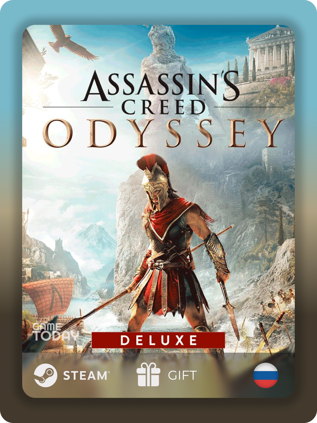 Assassin's Creed Odyssey Deluxe Edition | Игра в Steam | PC | Steam Deck | Отправка подарком | Регион активации Россия