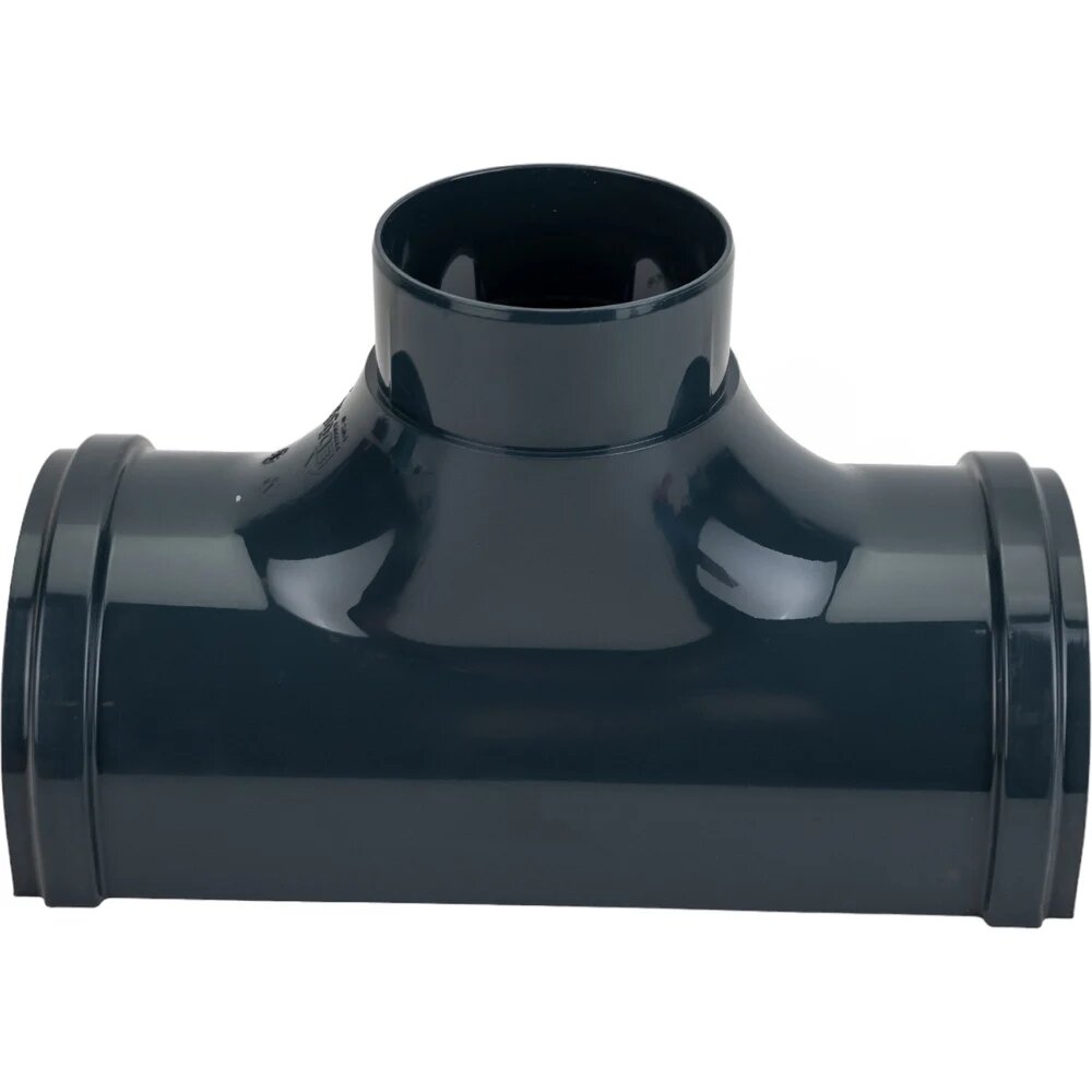 Воронка DOCKE PREMIUM графит PVSV-1086 из прочного ПВХ с круглой формой, предназначена для технологических процессов — фото 1