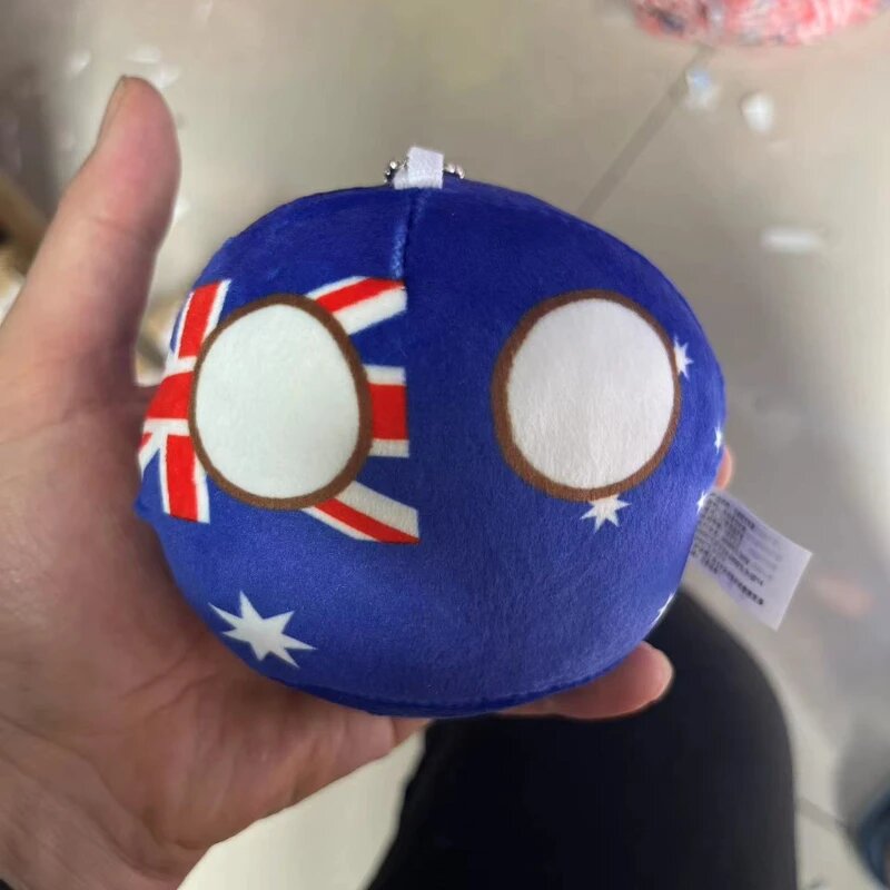 Мягкая игрушка Плюшевый деревенский мяч Синий, Australia 2