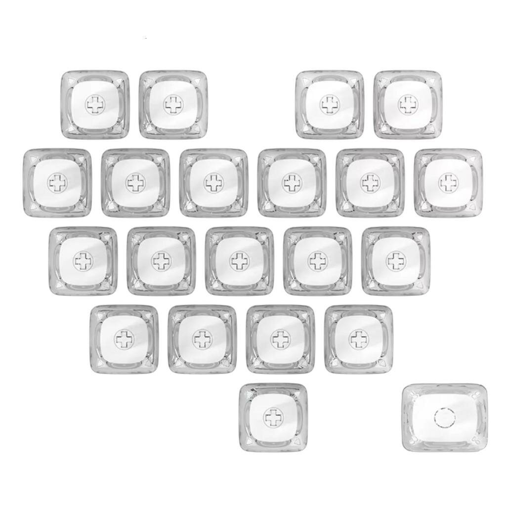 Сердечко Кейкап 21Key MOA Профиль, Прозрачный