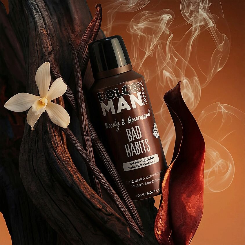 DOLCE MILK Дезодорант-антиперспирант Вредные привычки Man Bad Habits Deodorant, 150 мл