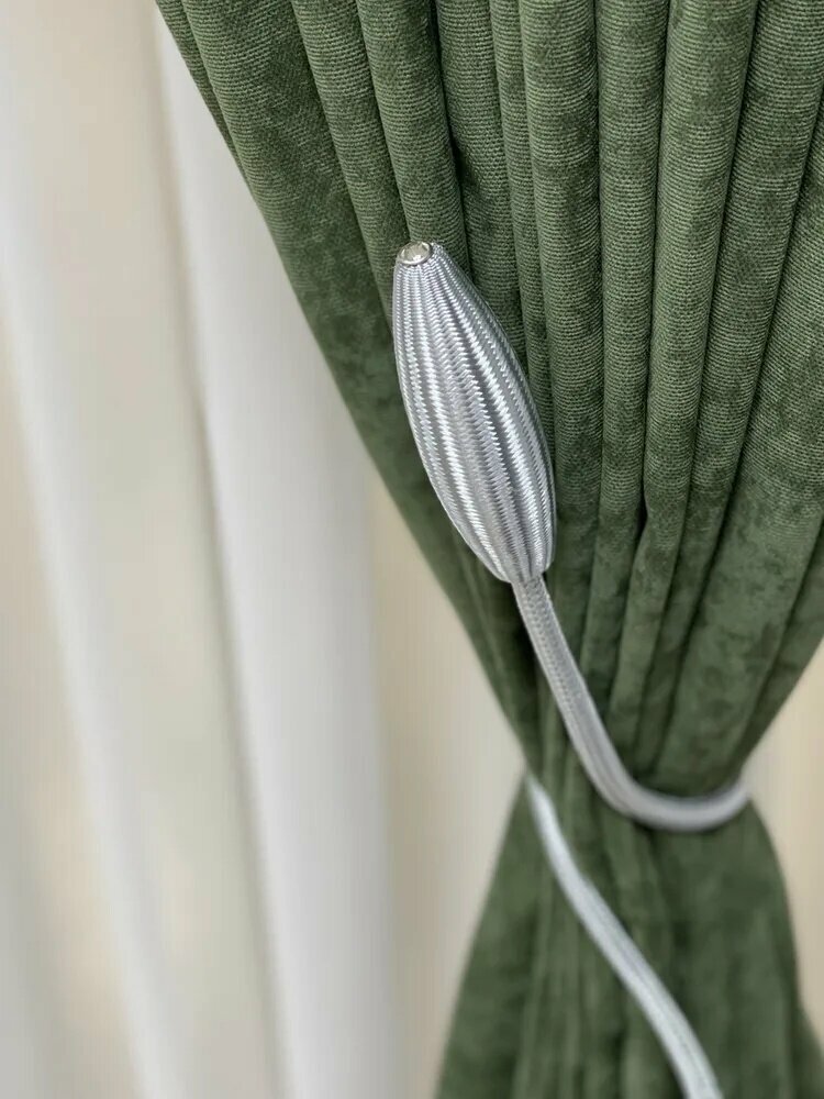 Подхваты для штор 2шт гибкие, зажимы для штор, занавески, тюли, прихваты и держатели