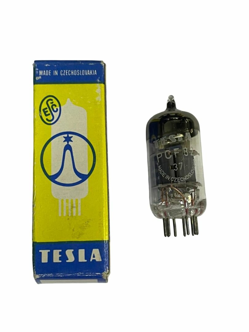 Лампа PCF-82 TESLA, 1шт