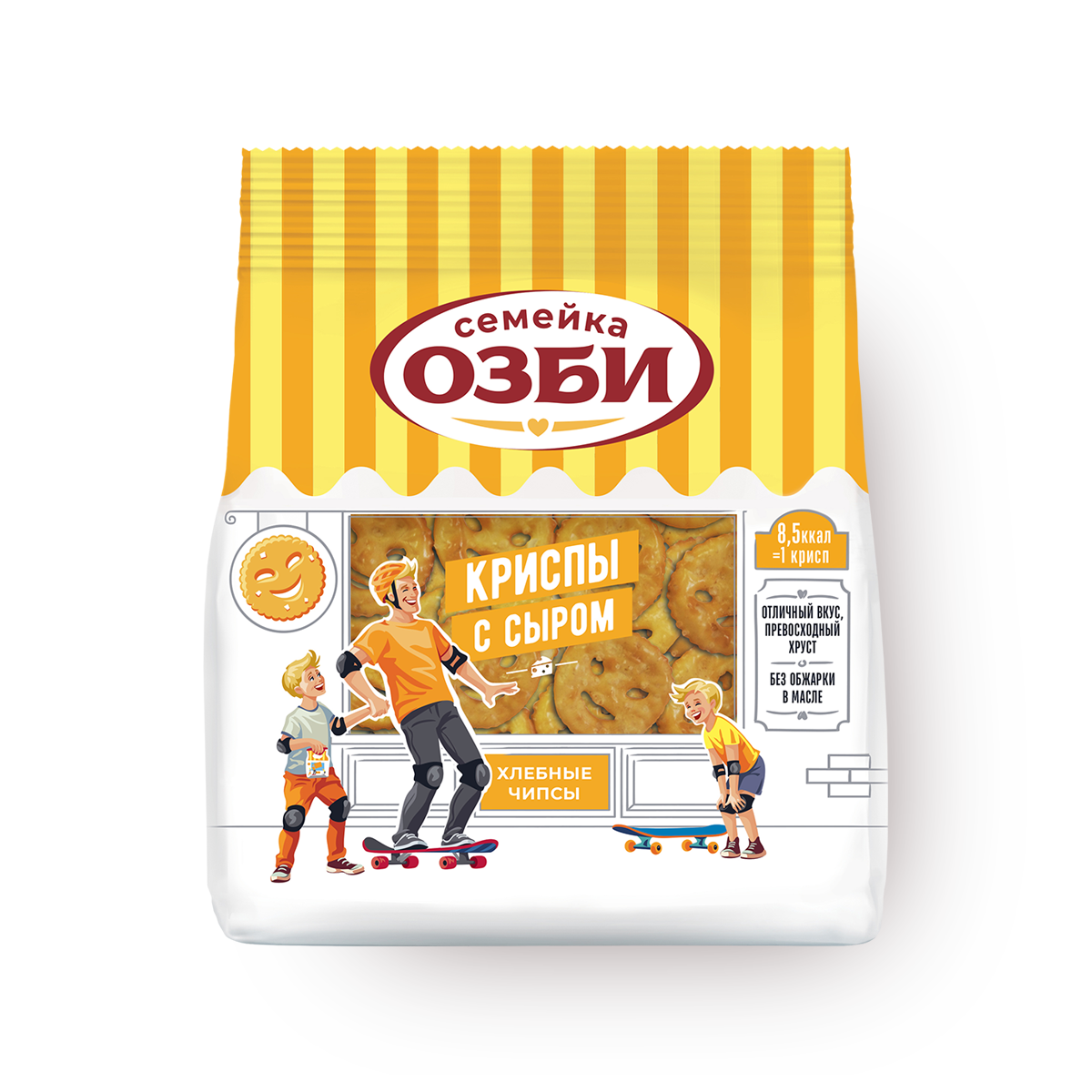 Криспы «Семейка Озби» с сыром