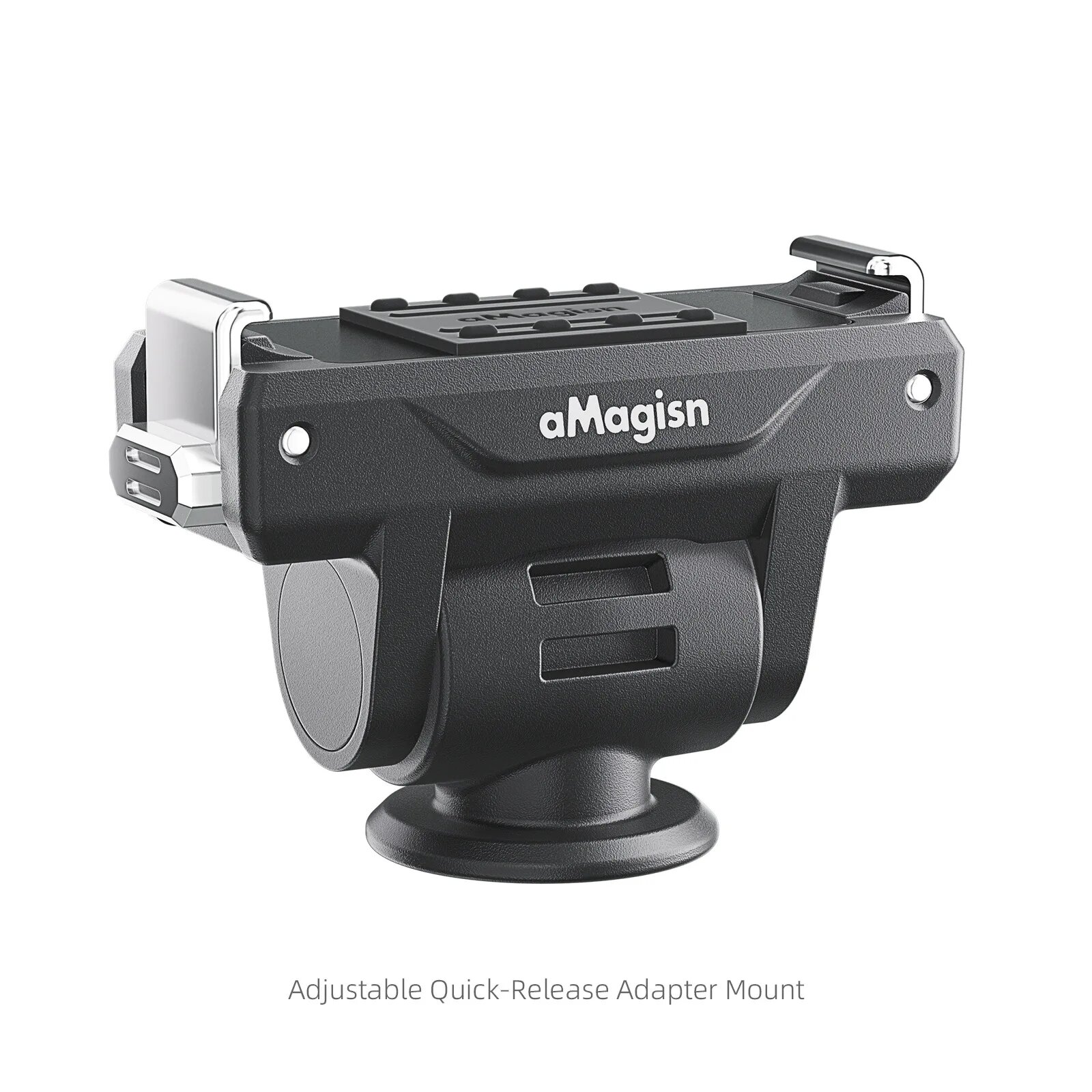 Адаптер aMagisn для OSMO 360 Action 5Pro 4/3, регулируемый быстросъемный зажим из нержавеющей стали для повышенной безопасности, аксессуар