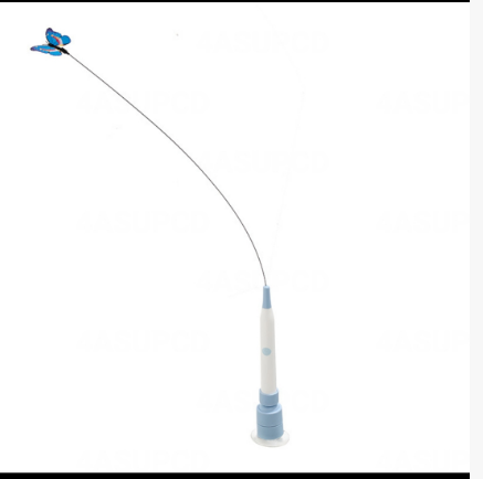 Интерактивная игрушка для кошек, вращающаяся бабочка, автоматическая дразнилка для кошек (батарейки в комплект не входят)