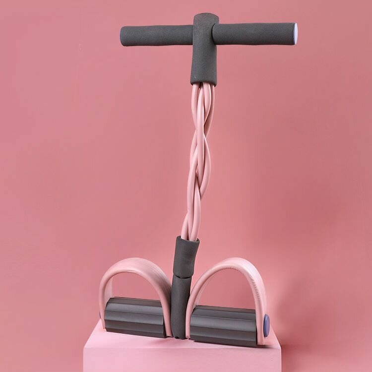 Педальная резинка для сопротивления, оборудование для приседаний, домашний фитнес, для женщин, для стройного живота, эластичная резинка для йоги, инструмент для похудения