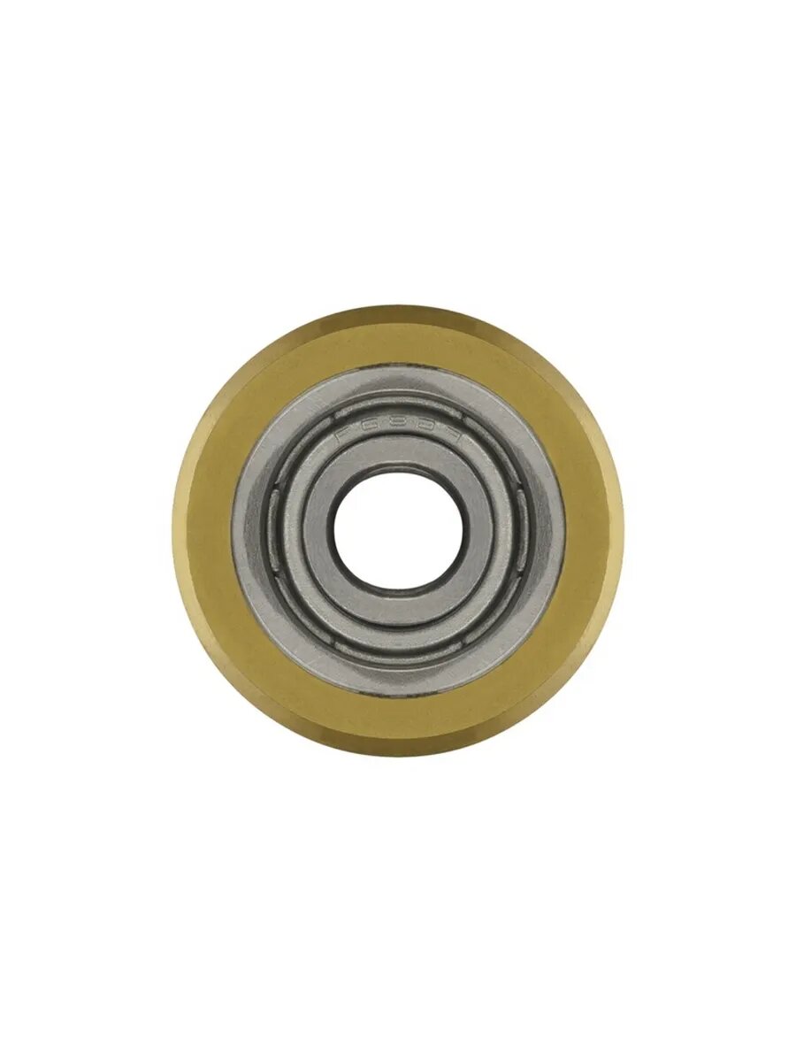 Ролик Варяг 55187, для плиткореза, ВК8, титановое покрытие, 22x6x6 мм