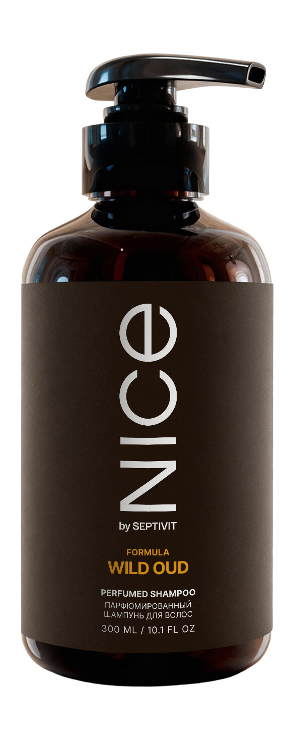 NICE BY SEPTIVIT Парфюмированный шамупнь Formula Wild Oud 300 мл