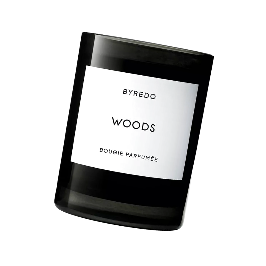Свеча Байредо Дерево для дома 240 гр женская - Woods парфюмированная