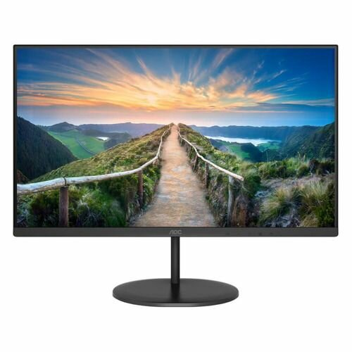 23.8" Монитор AOC Value Line Q24V4EA, 2560x1440, IPS, 75Гц, 1хHDMI, 1хDP, черный