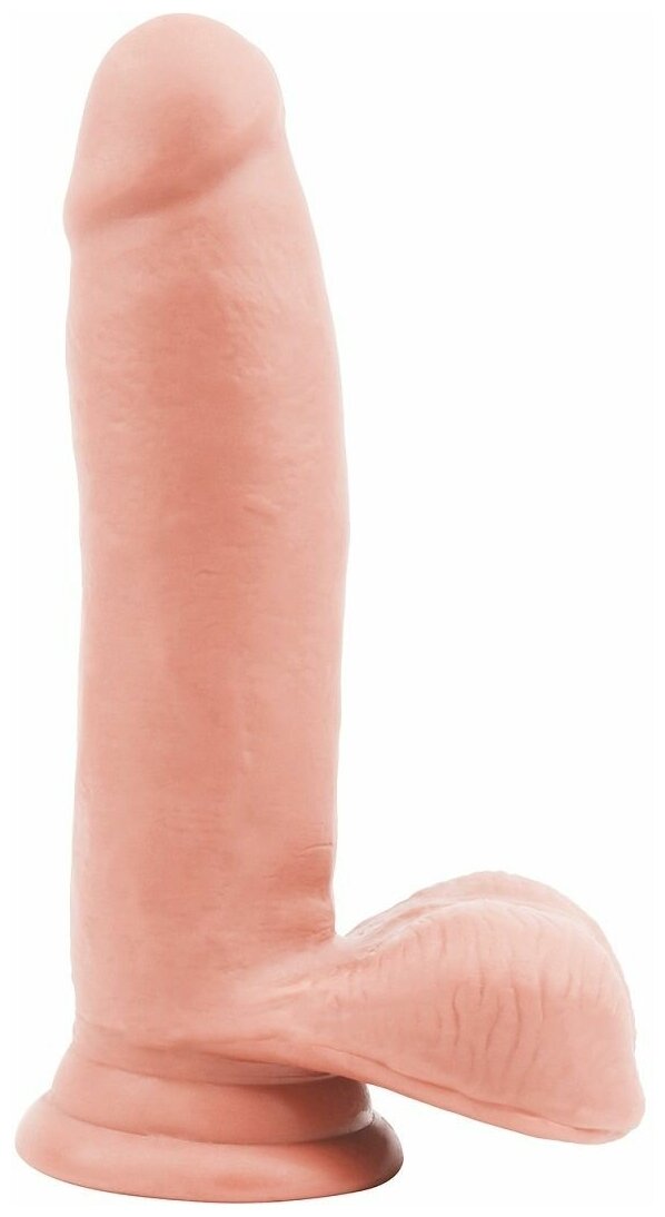 Dream Toys Телесный фаллоимитатор-реалистик Dual Density Dildo - 17,5 см. Классические дилдо