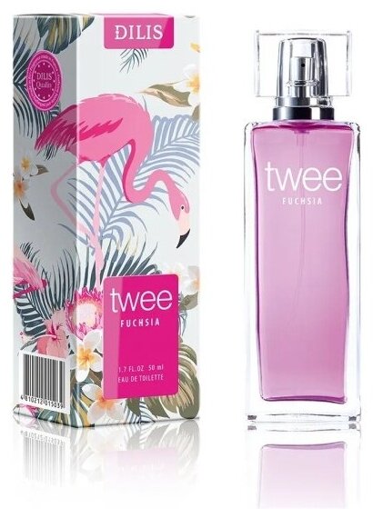Женская туалетная вода Dilis Twee fuchsia, 50 мл