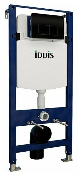 Комплект 2 в 1: инсталляция и клавиша смыва Iddis OPH00MBi32K Optima Home