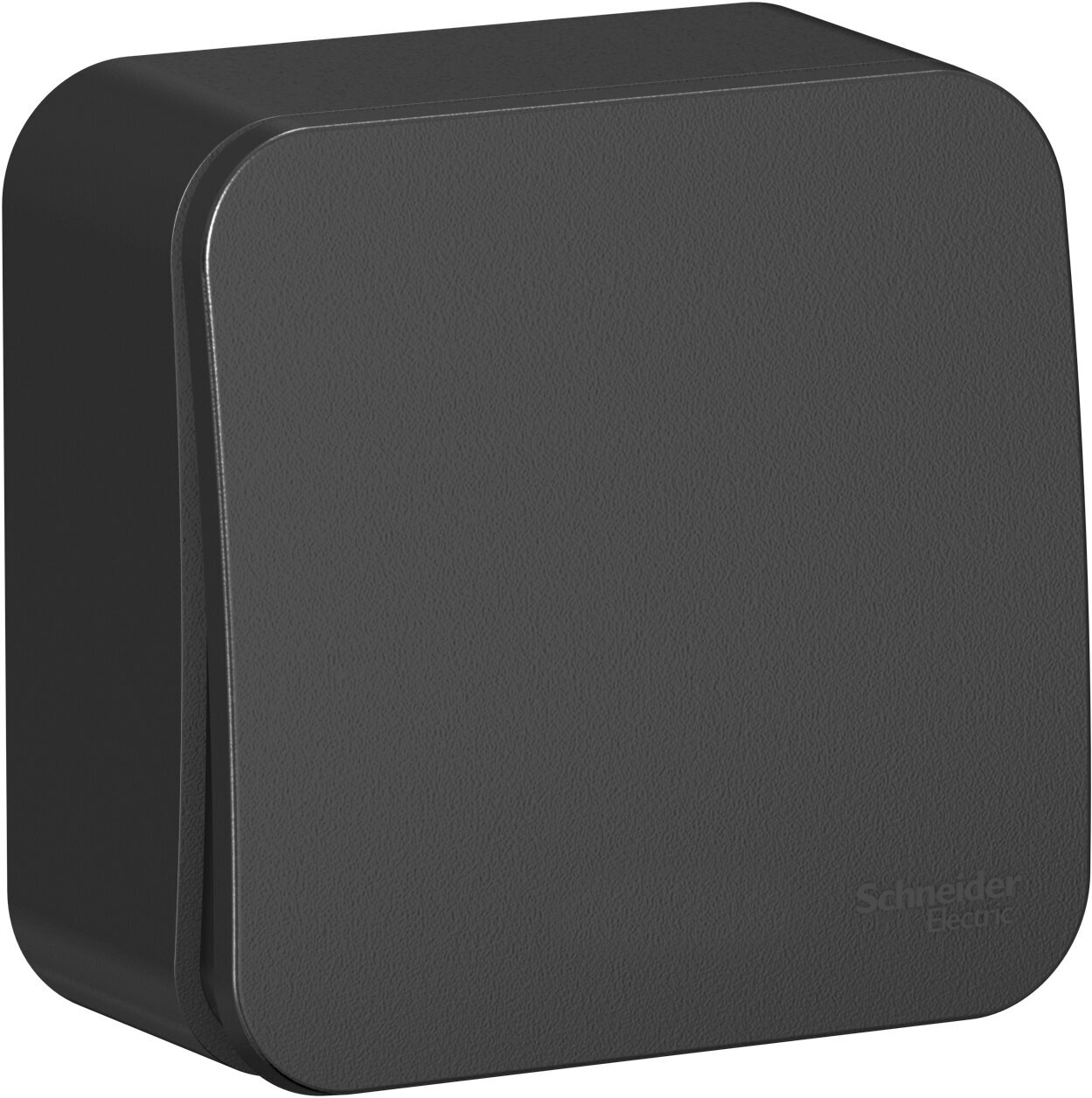 Выключатель 1 ОП 10А SE Blanca антрацит