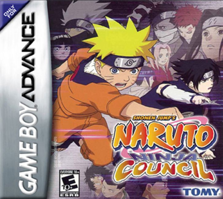 Naruto: Ninja Council GBA, рус. версия (Platinum) (64M)