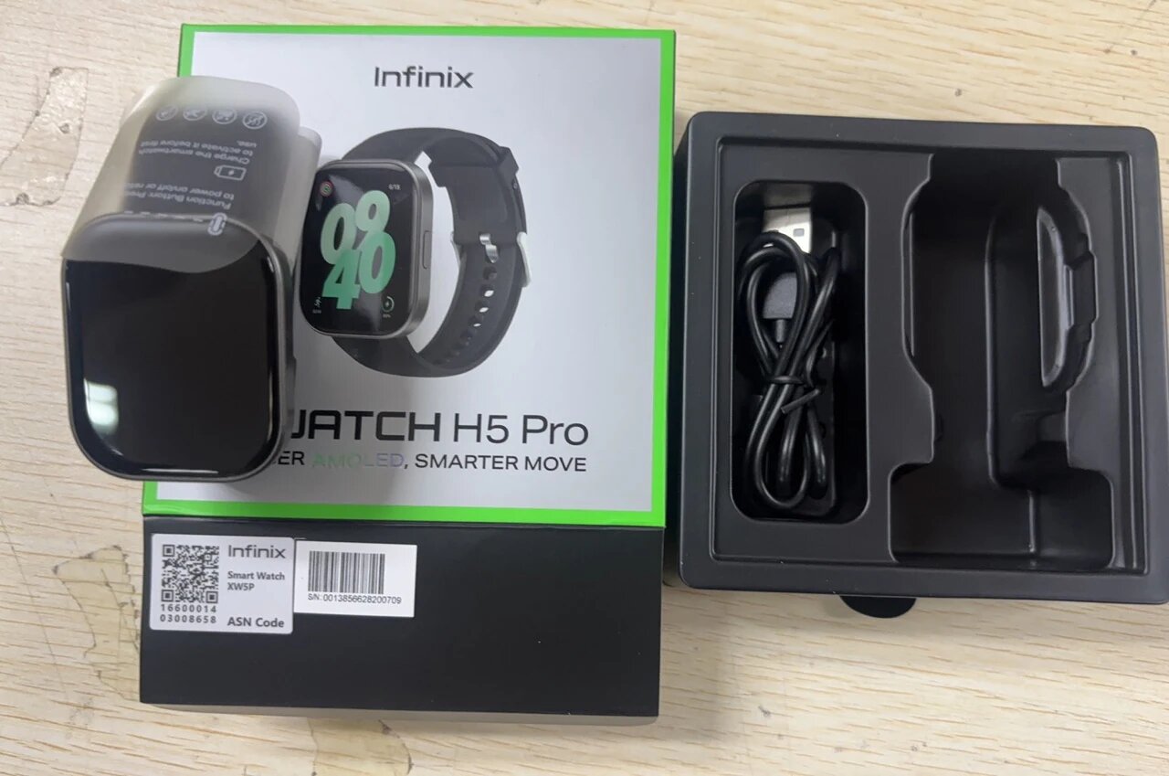Infinix XWatch H5 Pro фитнес-трекер CHROME
