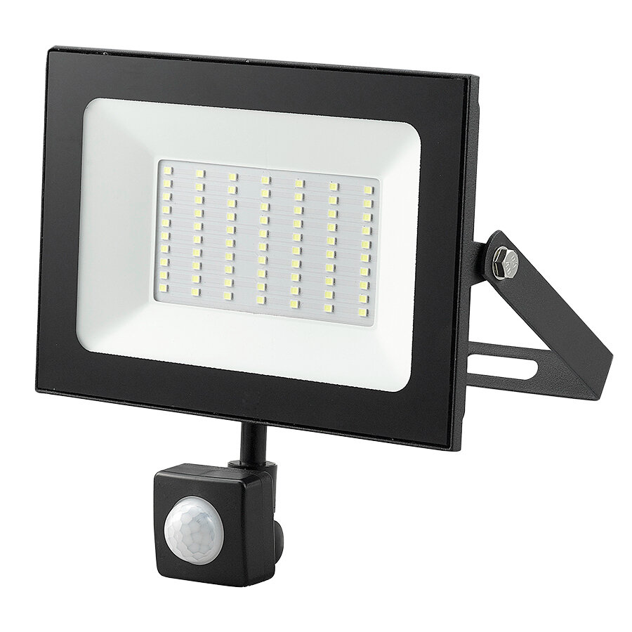 General Lighting Systems Светодиодный уличный прожектор с ИК-датчком движения 240*195*58мм General GTAB-100BT-IP65-6500-IFR, 403137