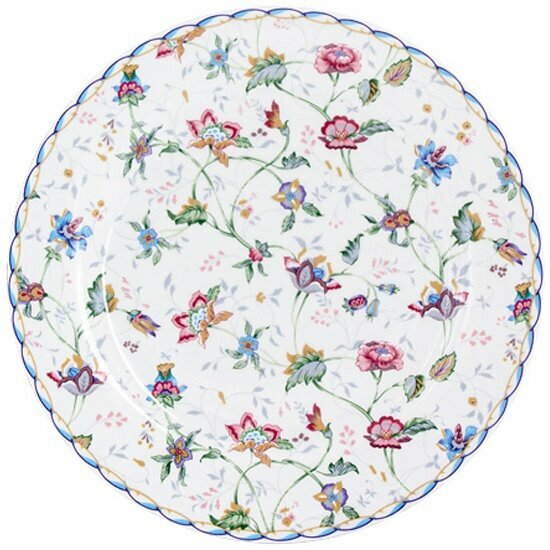 Тарелка закусочная Anna Lafarg "Букингем" 19 см AL-1011B-E11
