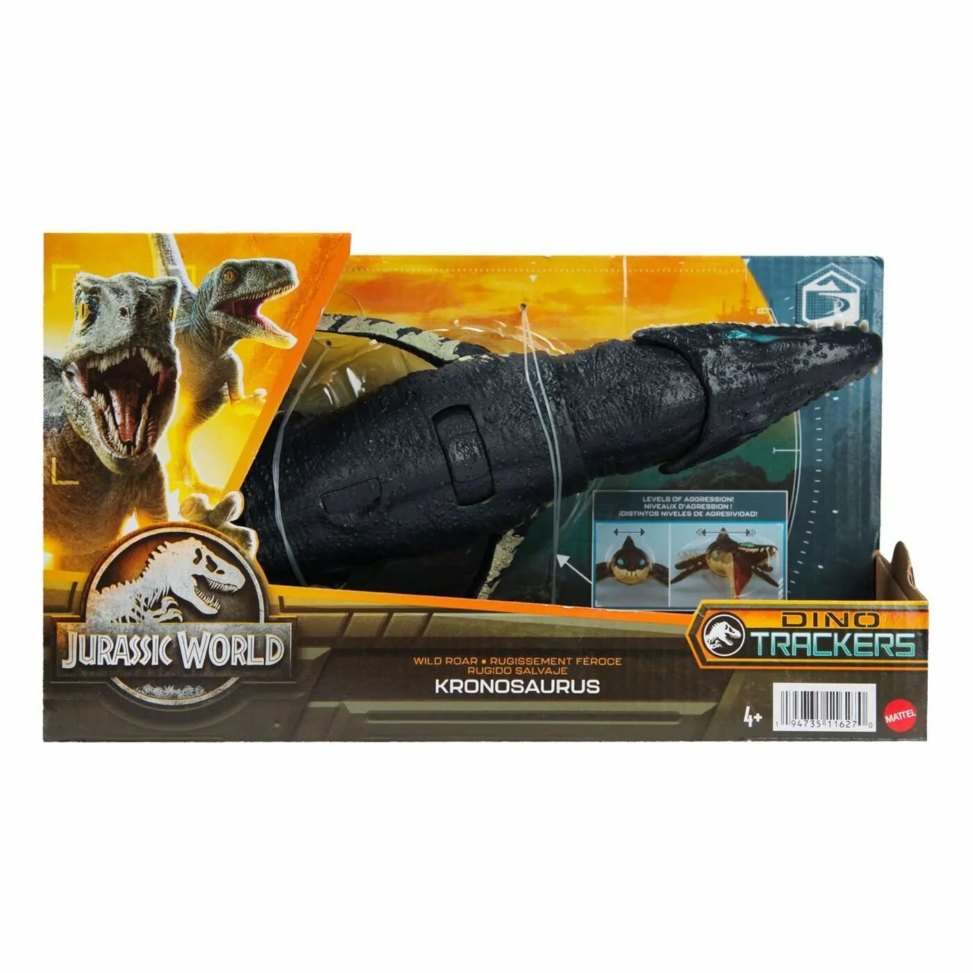 Фигурка Jurassic World Дикий рев Kronosaurus HLP18 Mattel