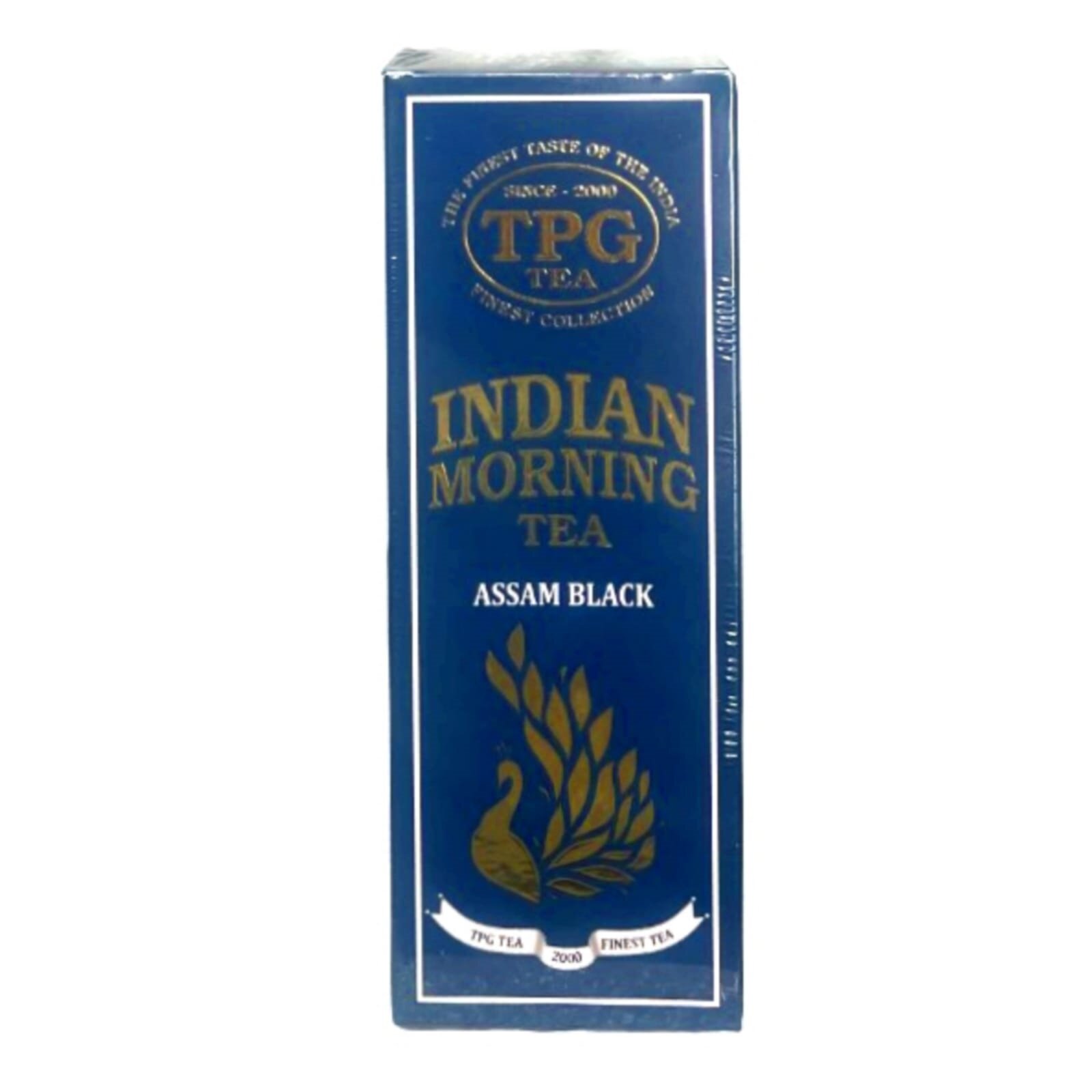 TPG tea INDIAN MORNING TEA Assam Black, Bharat Bazaar (Крупнолистовой черный ЧАЙ Ассам индийский утренний, Бхарат Базаар), 100 г.