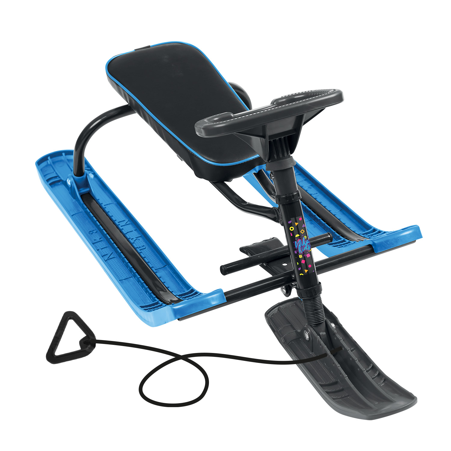 Снегокат Nika Тимка Спорт+ (черный/синий)