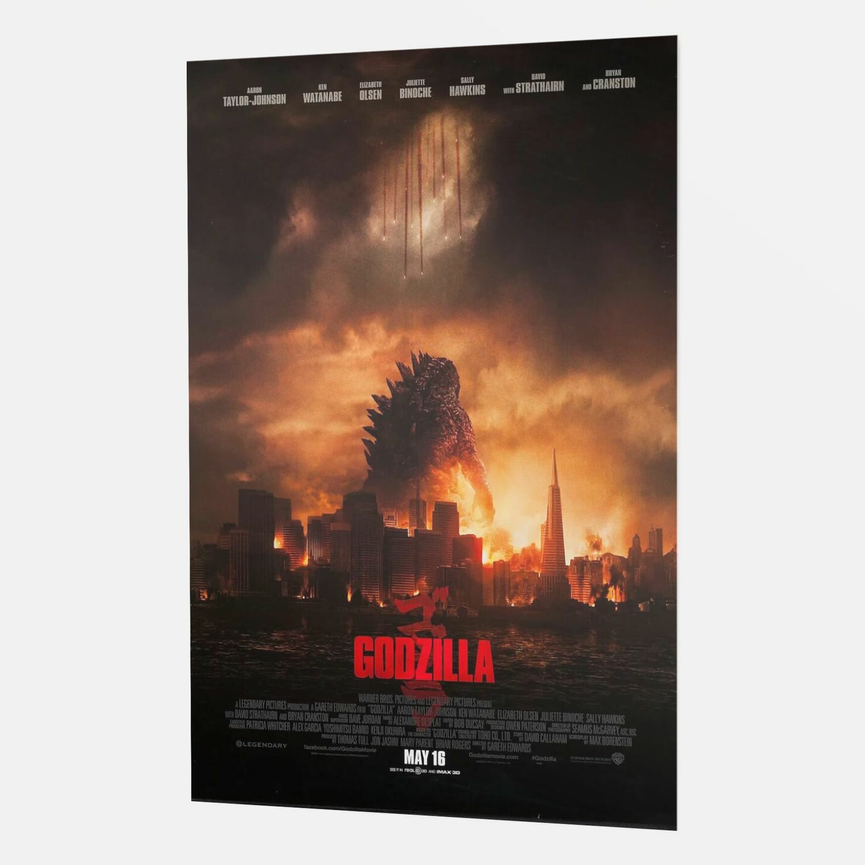 Постер (плакат) по фильму Годзилла 40x60 см. от Poster4me