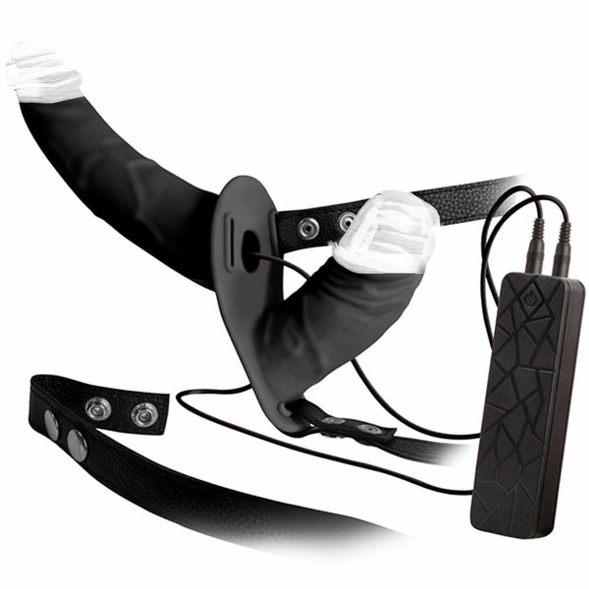 Страпон для двойного проникновения Excellent Power Double Thruster (10 режимов)