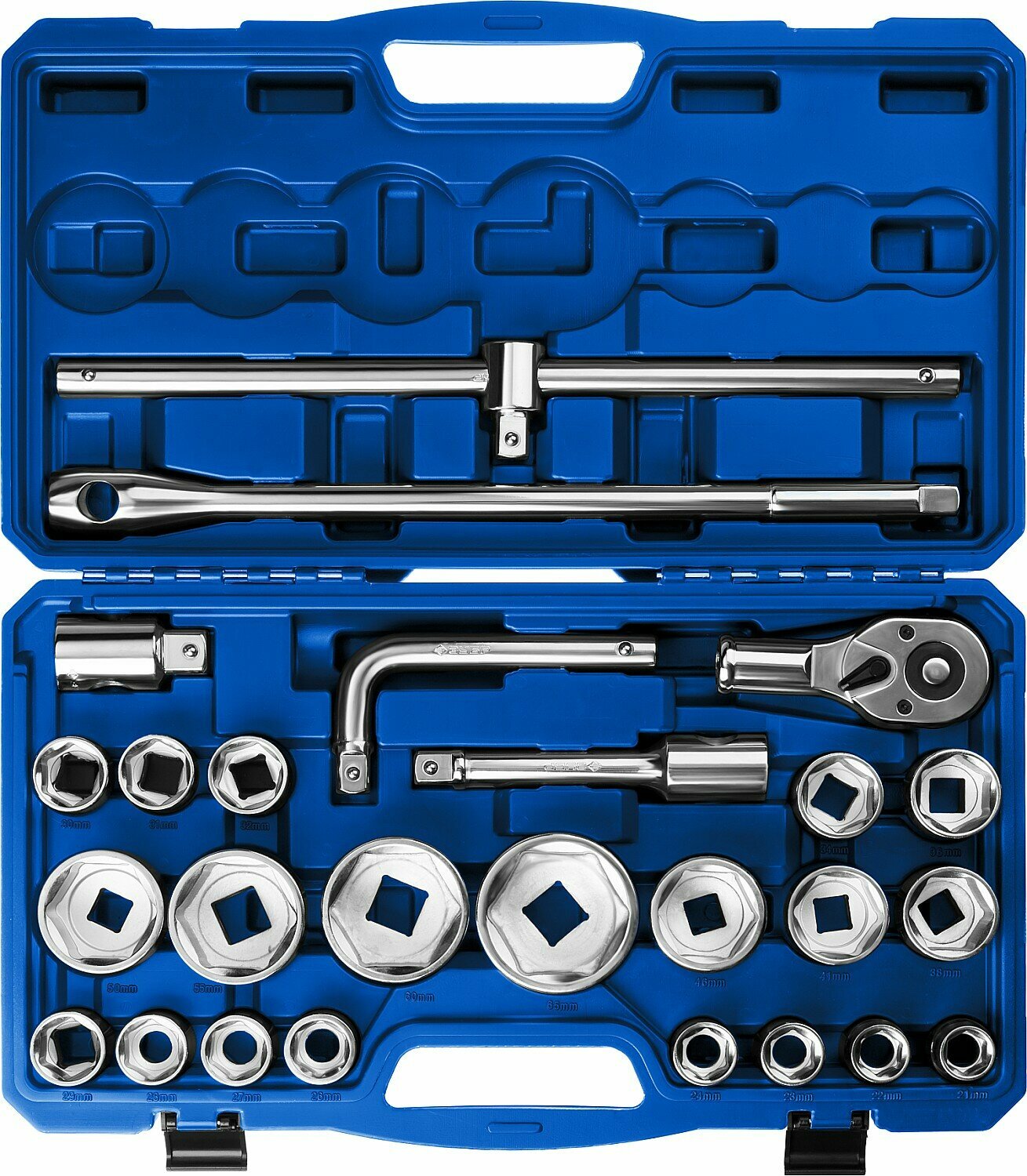 ЗУБР НКТ-26, 26 предм, (3/4″+1″), набор инструмента для крупногабаритной техники, Профессионал (27660-H26)