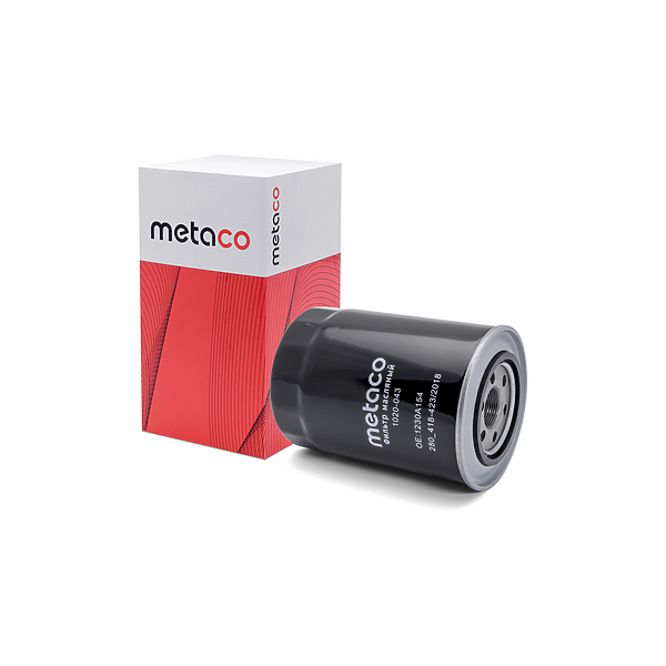 METACO 1020-043 (1230A046 / 1230A154 / 2631145001) фильтр масляный Mitsubishi (Мицубиси) Pajero (Паджеро) / montero IV (v8,