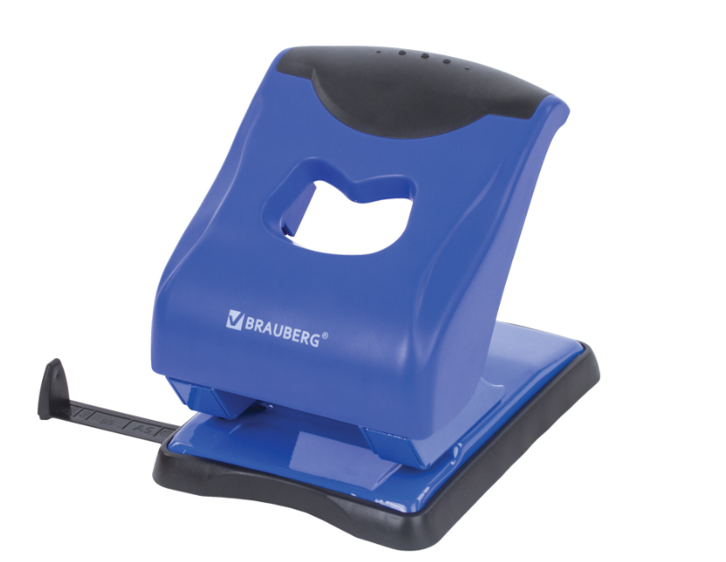 Дырокол BRAUBERG до 40 л.