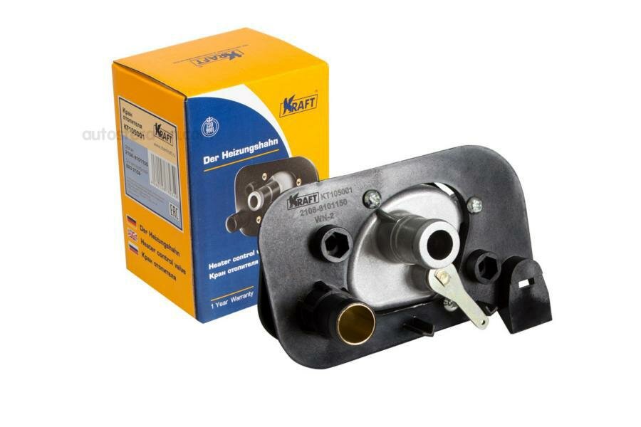 KRAFT KT105001 Кран отопителя ВАЗ 2108 KRAFT