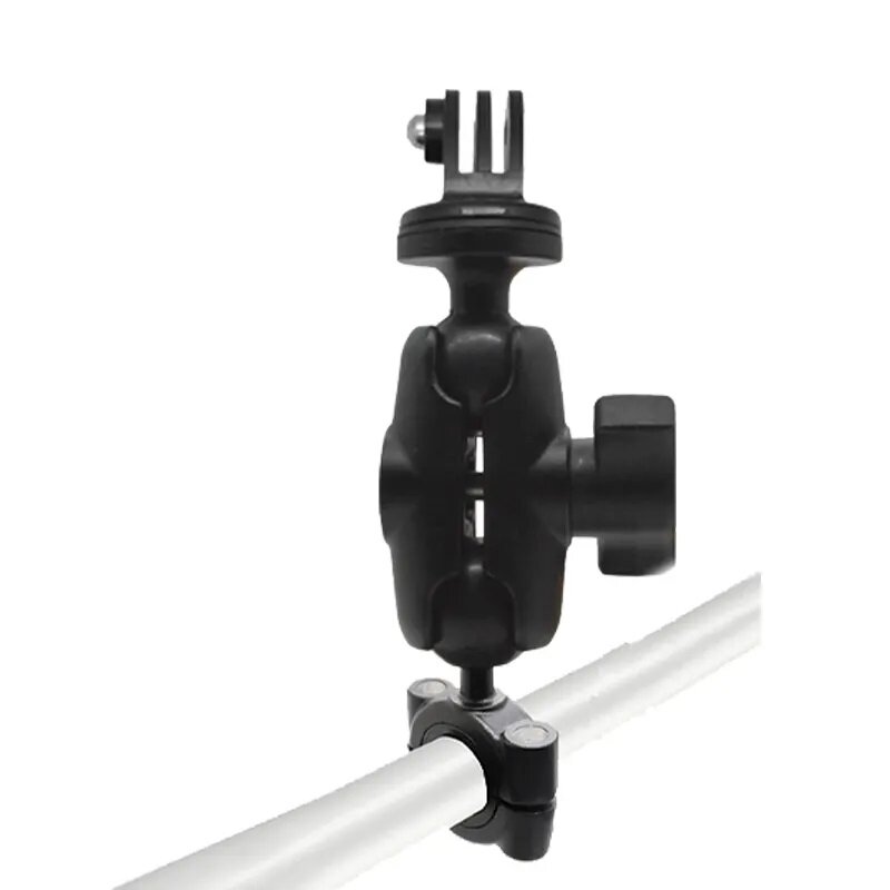 Крепление N-Star для экшн камер на трубу 28-38 мм муфта 60 мм шары 25 мм (1") (NS-AC-B6-BLRB)