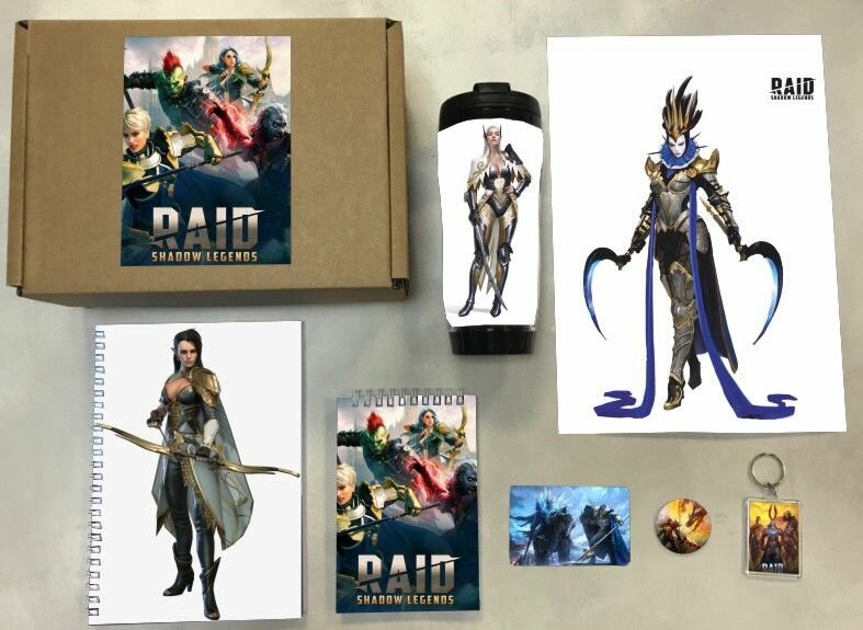 Бокс Raid: Shadow Legends, Рейд: Шедоу Ледженс, Рейд: Легенды Теней №5, Товары с вашими картинками
