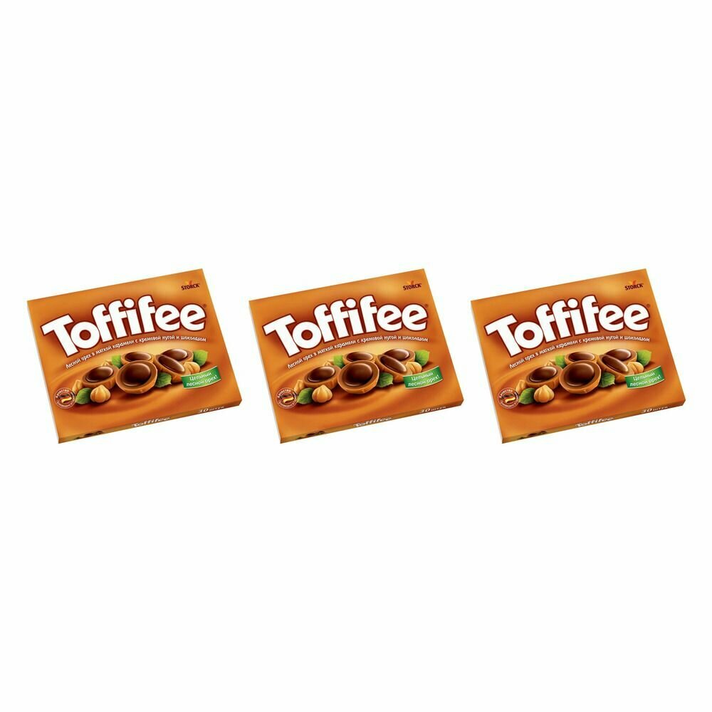 Toffifee/ Шоколадные конфеты, 250 г, 3 уп