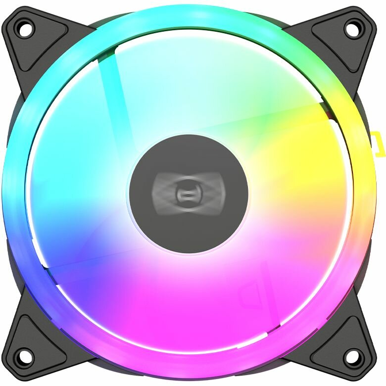 Вентилятор для корпуса PCCOOLER F3 T120 ARGB BK, официальная гарантия