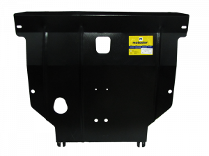 Защита картера Двигателя, КПП. 2 мм, Сталь. для Nissan Almera Classic 2006-2012, Nissan Almera 2002-2006, Nissan Almera 2000-2002 MOTODOR.01403